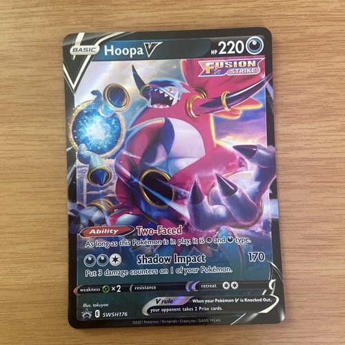 Pokémon TCG Hoopa V SWSH Black Star Promo SWSH176 Holo Promo | eBay