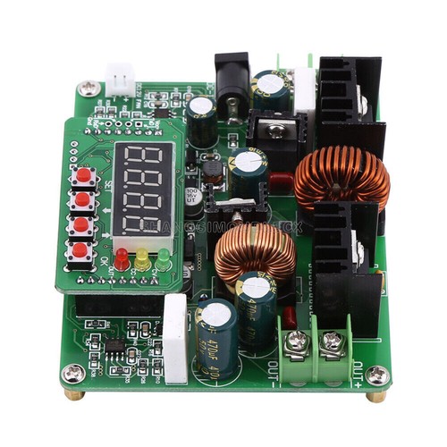 38V 6A CC CV DC-DC Converter Digital Boost Buck Step Up Step Down ...