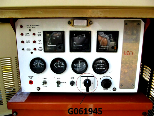 GENERAC # G061945 OEM SELECTOR SWITCH, AMP / VOLT | eBay
