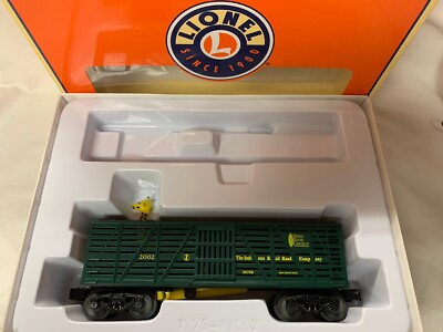 LIONEL OPERATING INDIANA RAILROAD GIRAFFE CAR WHITE RIVER GARDENS 6 ...