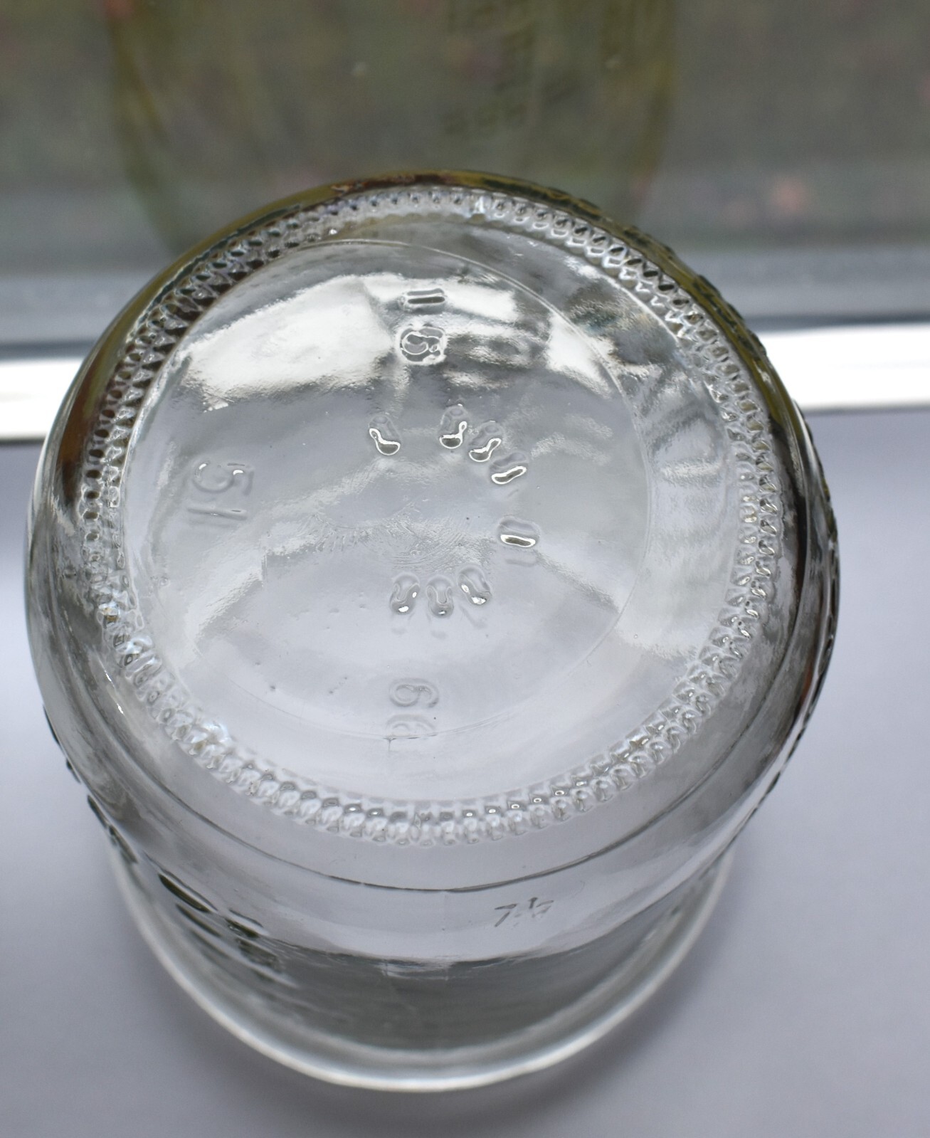 Vintage Ball Mason Jar Sculpted Fruit Design Wide Mouth Pint Set of 2 ...