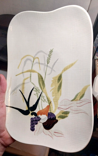 VINTAGE RED WING POTTERY CAPISTRANO SLANTED SERVING TRAY, FREE SHIPPING | eBay