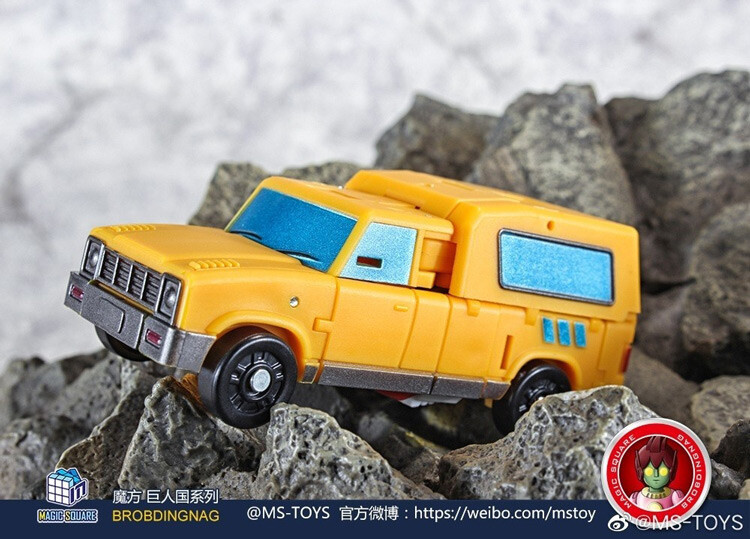MS-Toys MS-B09 Yellow Trailblazer Trailbreaker Diaclone Limited Edition ...