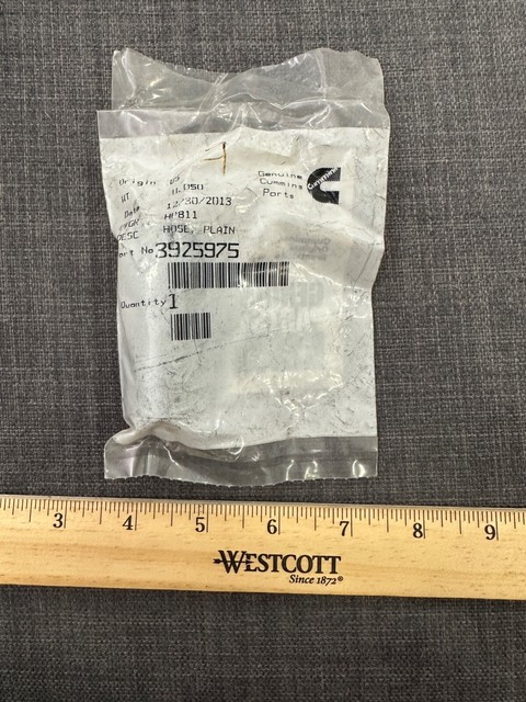 Cummins Genuine Plain Hose 3925975 NOS # for sale online | eBay