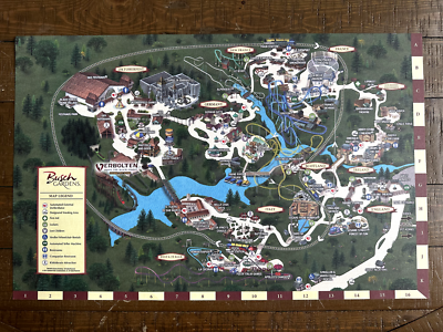 Busch Gardens Park Map 2012 Theme Park Thoughts: Park Map Design