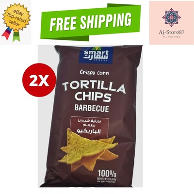 Paquet de 2 X Smart Corn Tortilla Chips Saveur Barbecue - Taille ...