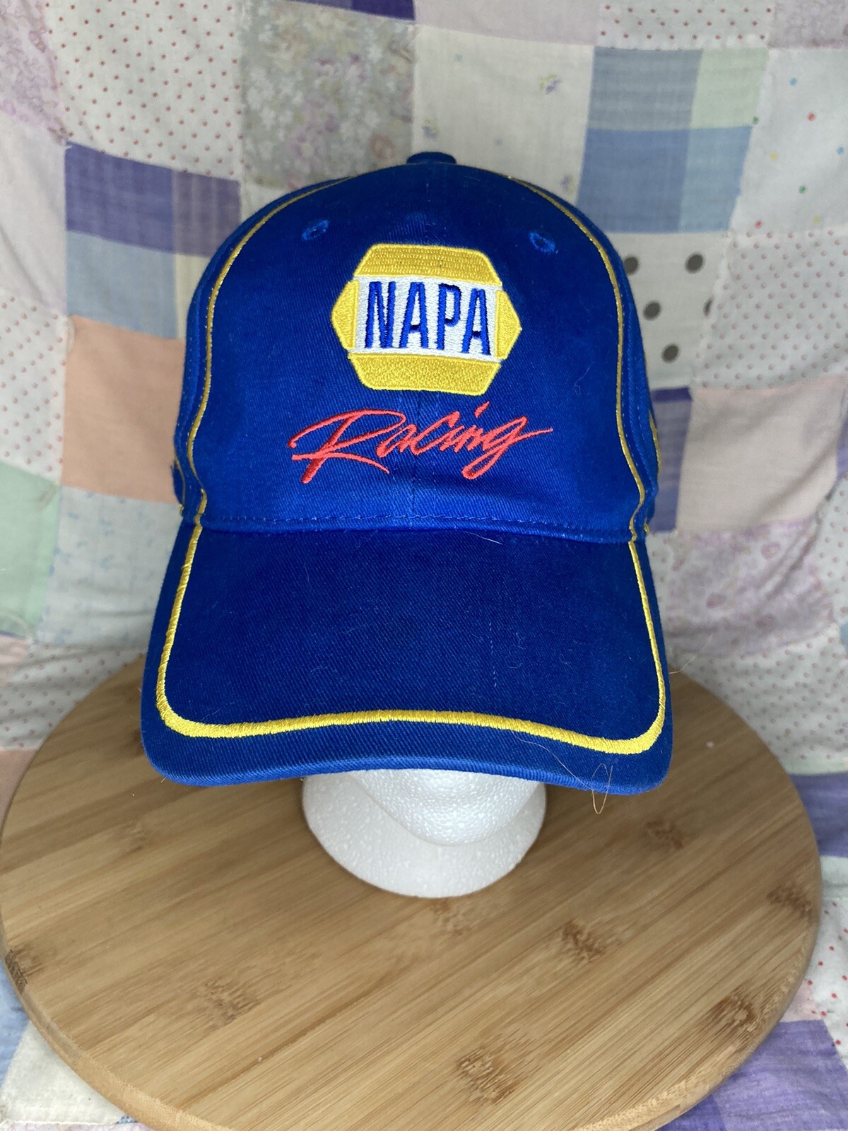 Napa Racing 55 Ball Cap Hat Adjustable Baseball Blue Cotton | eBay