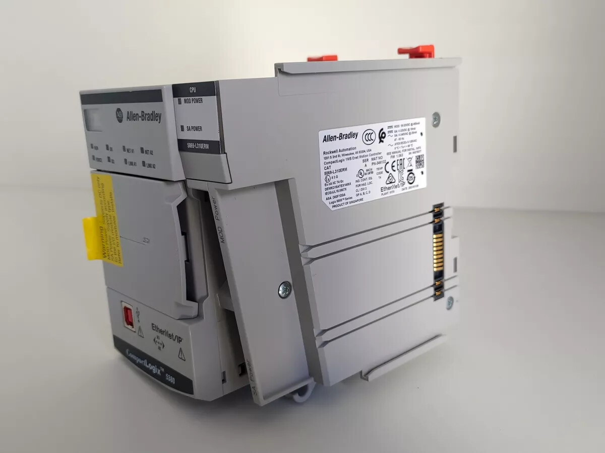 Allen-Bradley 5069-L310ERM CompactLogix 5380 Controller - Gray for sale ...