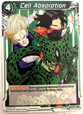 Dragon Ball Super - Cell Absorption - Common | eBay