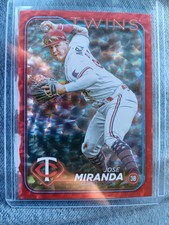Jose Miranda Baseball Trading Card Checklist