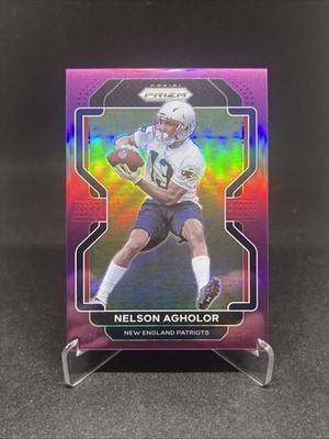 2021 Panini Prizm Purple Prizm /125 Nelson Agholor #94 | eBay