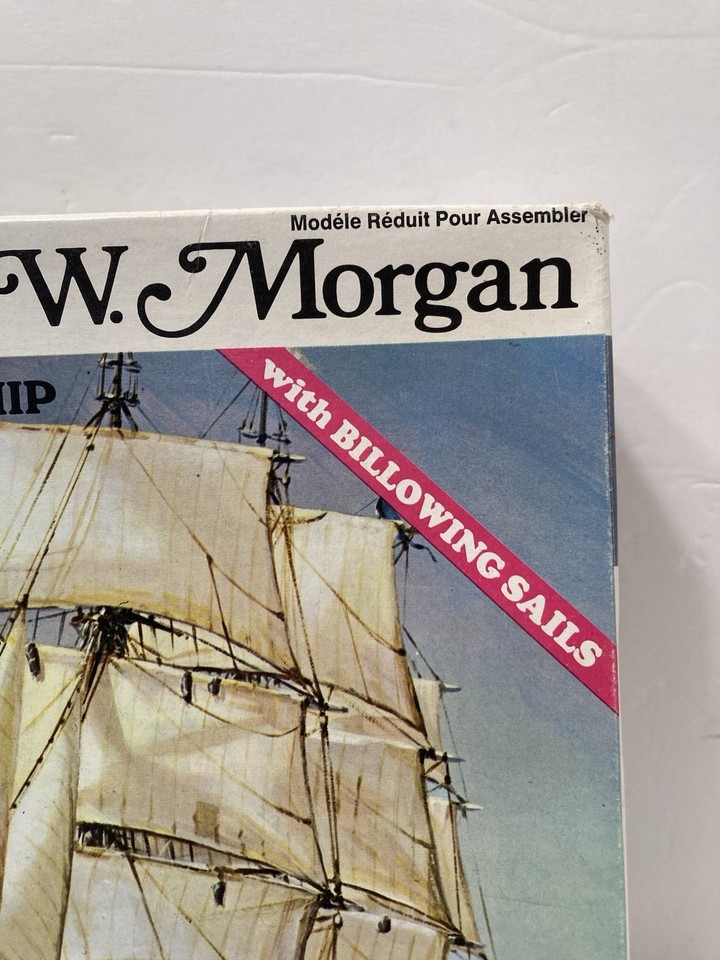charles w. morgan whaling ship model kit new/open box | eBay