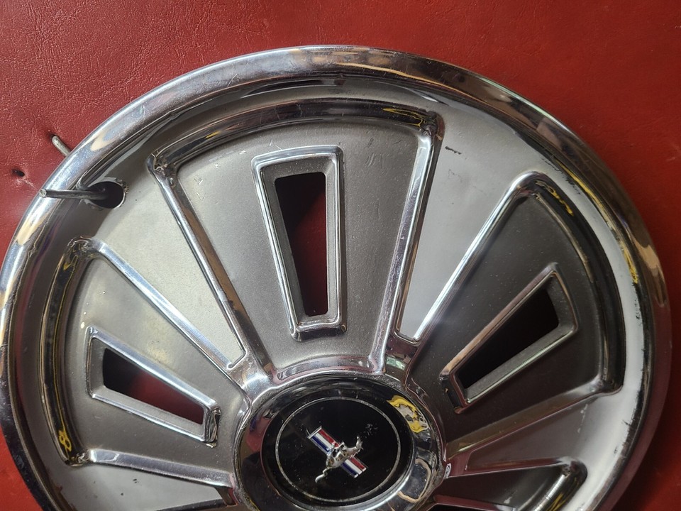 Original 1966 Ford Mustang Hubcap Wheel Cover Hub Cap 14" OEM | eBay