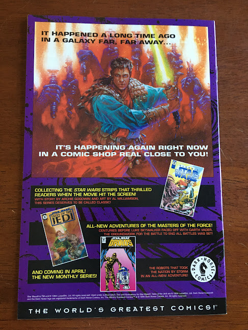 CLASSIC STAR WARS # 18 VF DARK HORSE COMICS 1994 ARCHIE GOODWIN | eBay