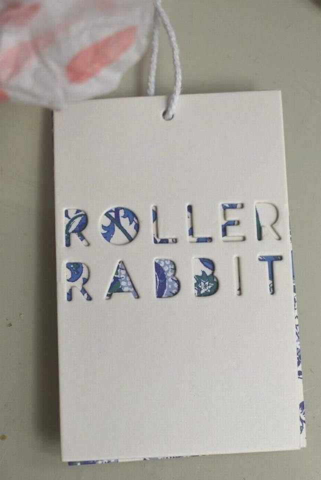 New Roller Rabbit Large New York Monkey Case Make Up Bag Pink Blue LIM ...