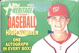2012 Topps Heritage Baseball Sealed High Number Factory Set | eBay