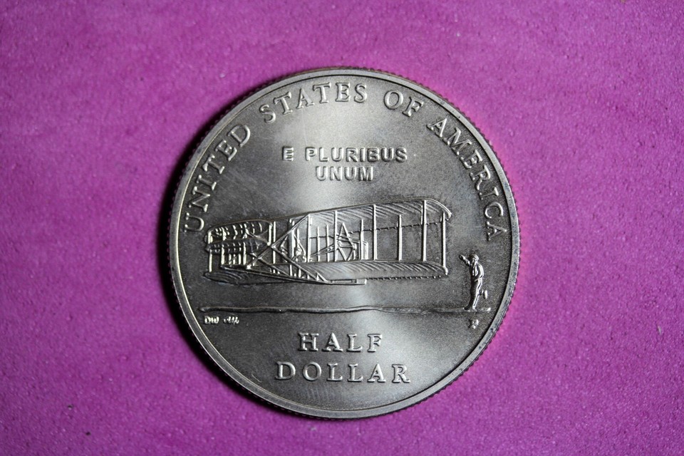 2003 P Wright Brothers First Flight Centennial Clad Half Dollar #M19892 ...