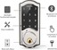 Smonet Silver Smart Deadbolt Lock Touchless Keypad Bluetooth Front Door ...