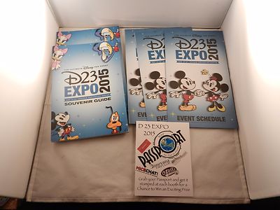 D23 EXPO 2015 COLLECTOR PACKAGE "NEW" LOADED WITH PROMO STUFF | eBay