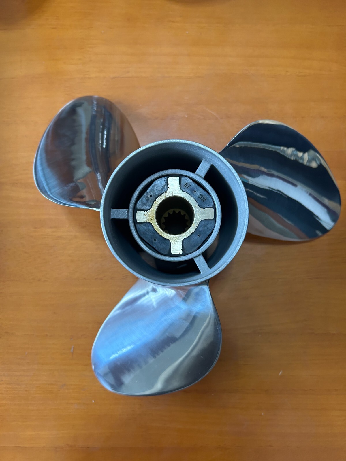 Raker 13.5*20P interchang boat prop for yamaha and OMC 70-90hp motors ...