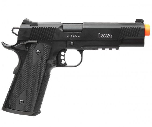 KWA Full Metal PTP M1911 MK IV NS2 Gas Blowback Pistol Airsoft Gun 101 ...
