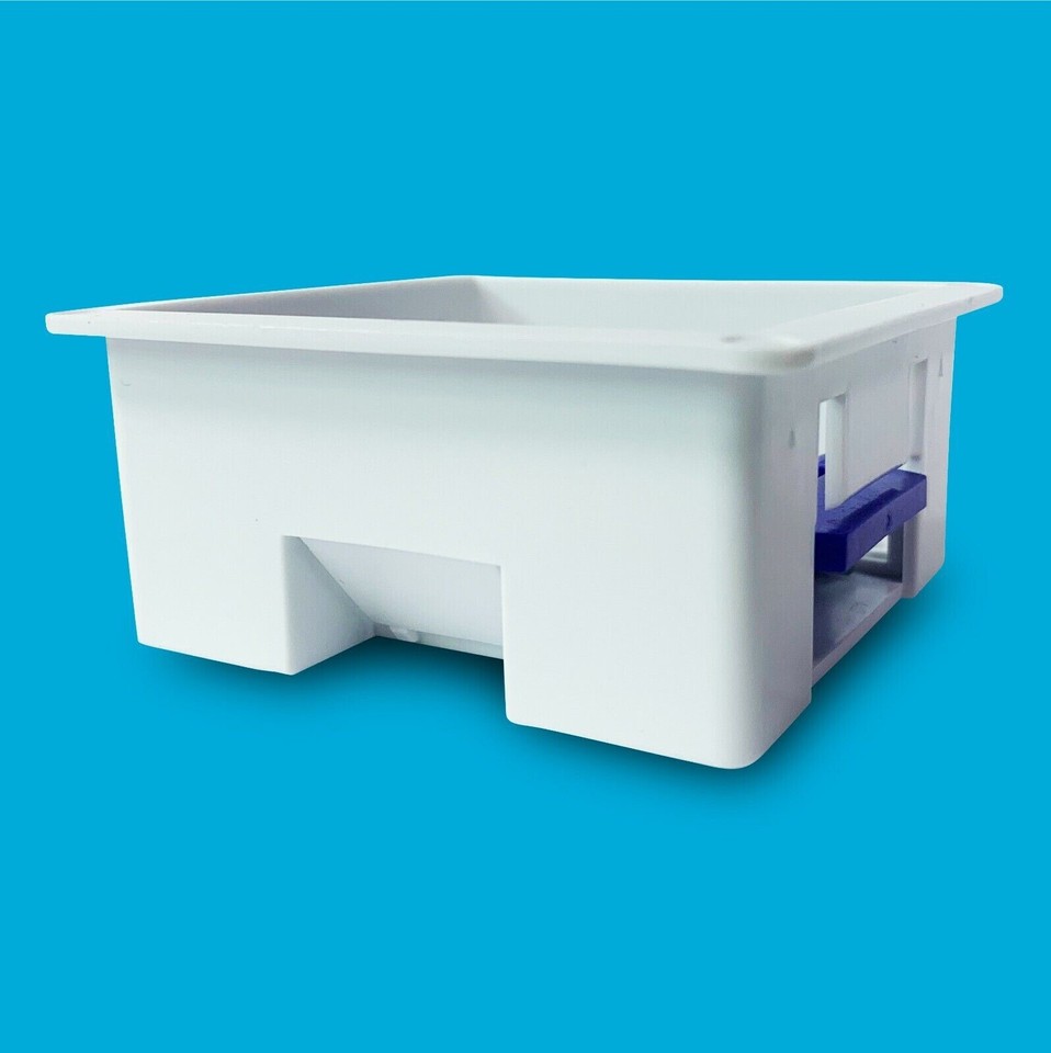 10x 35mm Deep 1Gang Dry Lining Plasterboard Cavity Wall Socket Back Box ...