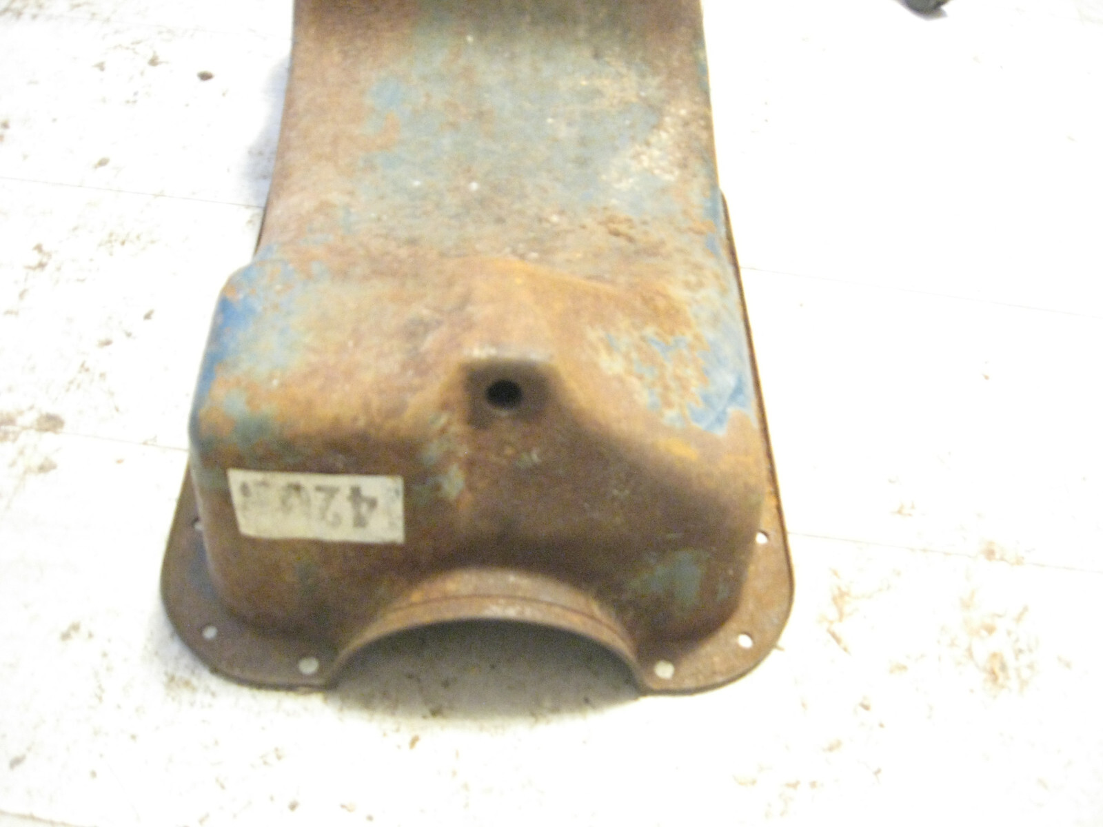 D9AE Oil pan 79 Ford Mustang 5.0 fox body ? v8 302 BRONCO FORD TRUCK ...