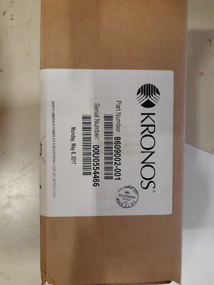 NEW KRONOS 8609002-01 POWER ADAPTER FOR EXTERNAL OUTLETS | eBay