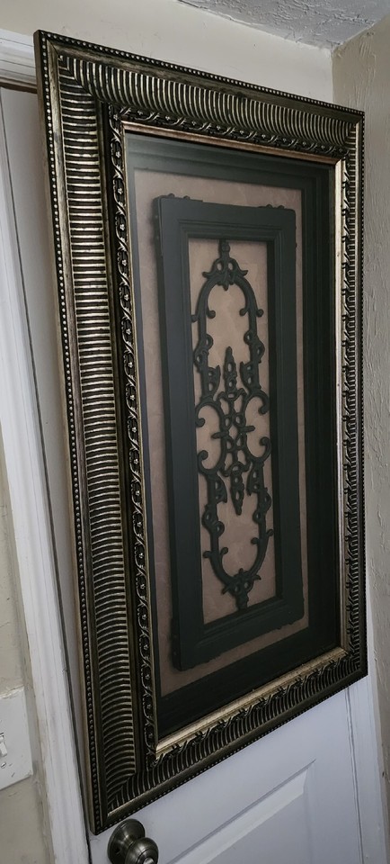 Framed Deco Scrolled Shutter | eBay