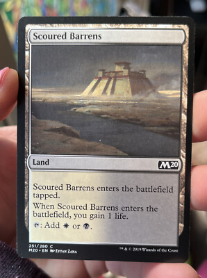 Magic the Gathering M20 Scoured Barrens | eBay