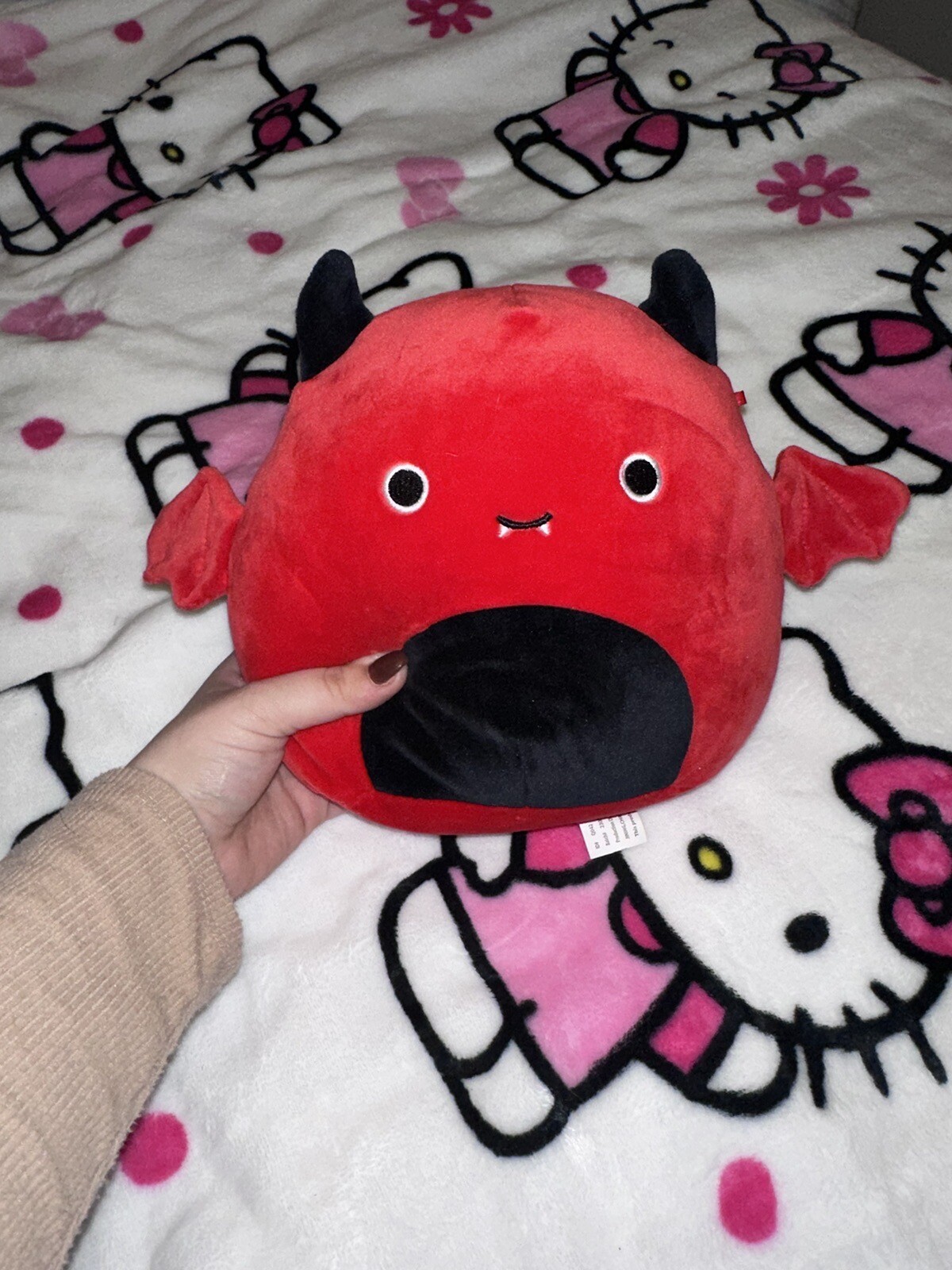 Dante the 8” Red Devil Bat Halloween Squishmallow Stuffed Animal Toy ...