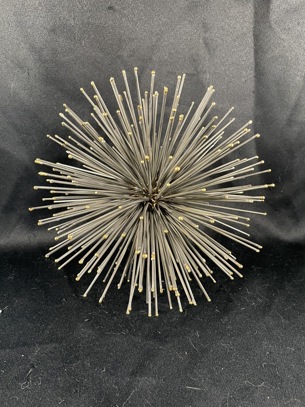 Vintage Atomic Star/Sea Urchin Welded Metal Mid Century Modern Tabletop ...