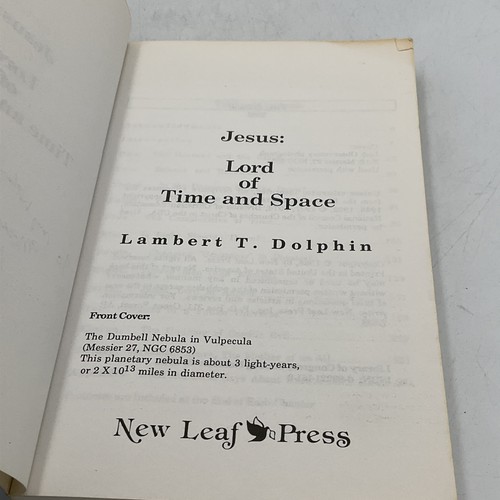 Jesus Lord Of Time And Space Lambert T Dolphin 1988 Paperback | eBay UK