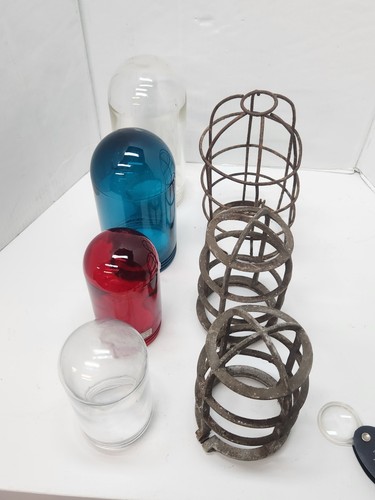 Explosion Proof Blue Red Killark Clear Pyle National PG Co Globe Crouse ...