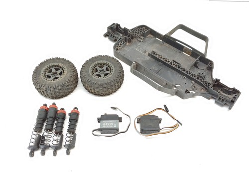 Arrma Senton 4x4 Parts Lot: Chassis, 2x Tires, 4x Shocks, S662 & S651 ...