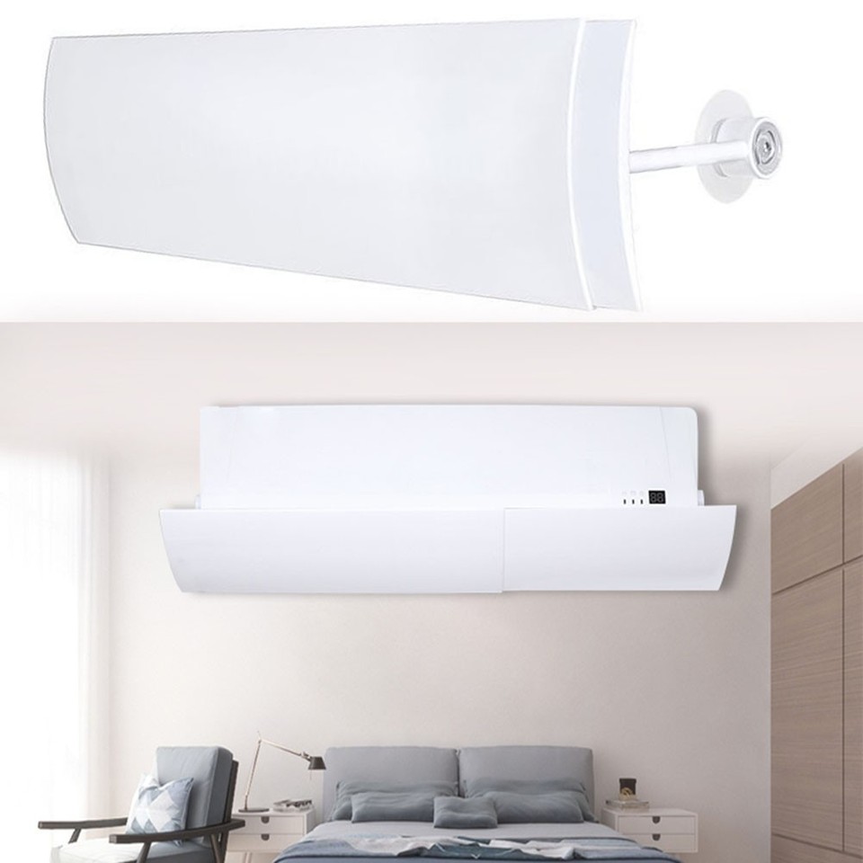 Air Conditioner Vent Deflector Retractable Adjustable Length Airflow ...