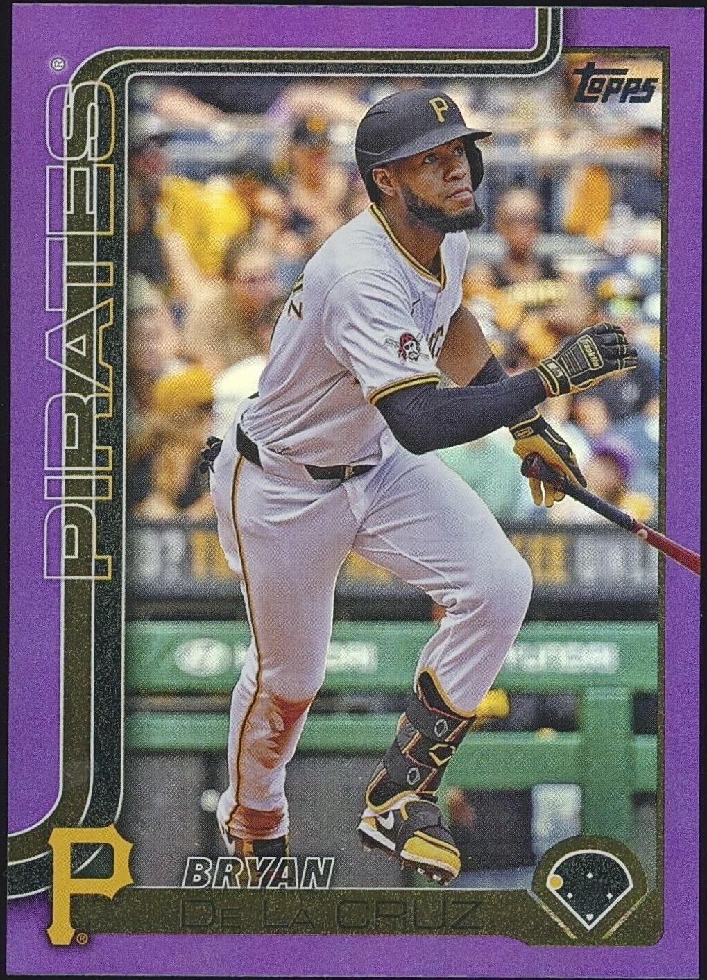 2025 Topps Series 1 - Bryan De La Cruz #333 Purple Rainbow /250 for ...