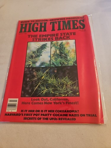1984 March, High Times Magazine, The Empire State Strikes Back (CP462 ...