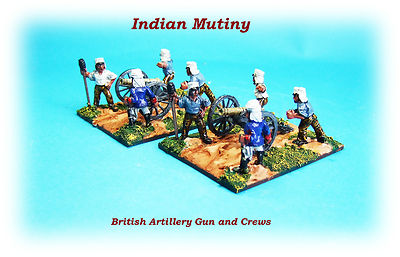 Indian Mutiny - British Artillery 9lb Gun and Crew | eBay
