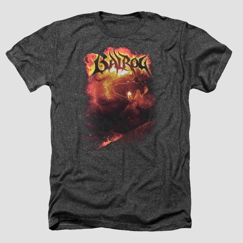 Lord of the Rings Balrog Heather Grey T-Shirt | eBay