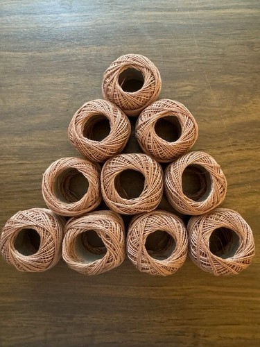 Crochet/Embroidery Thread Cotton Yarn Dark Mocha Beige DMC #3862 - 10 ...