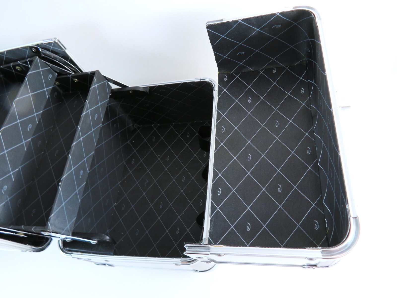 Caboodles Cosmetic Makeup Case Metal Portable Locking With Keys ...