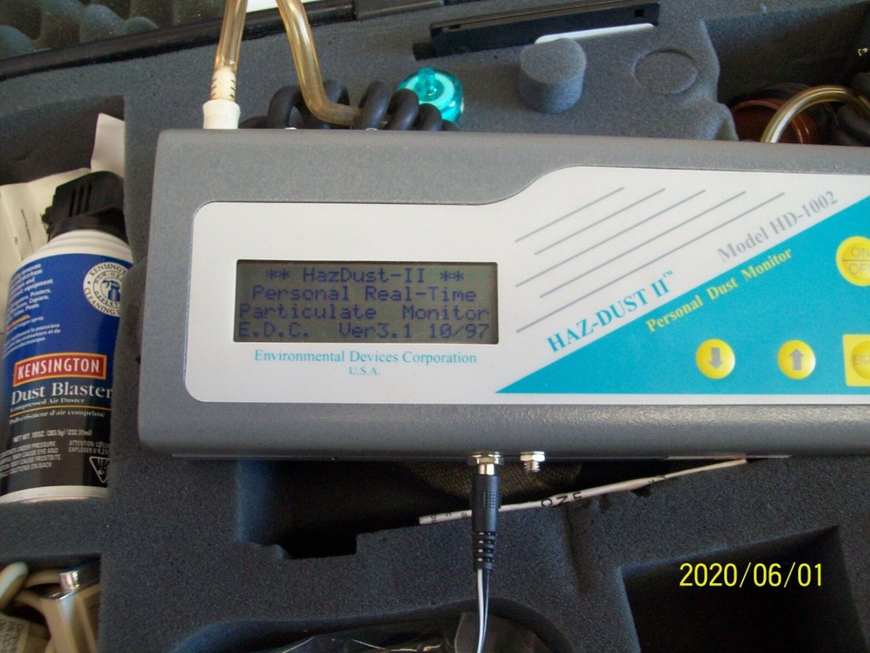 HAZ-DUST II MODEL HD-1002 PERSONAL DUST MONITOR | eBay