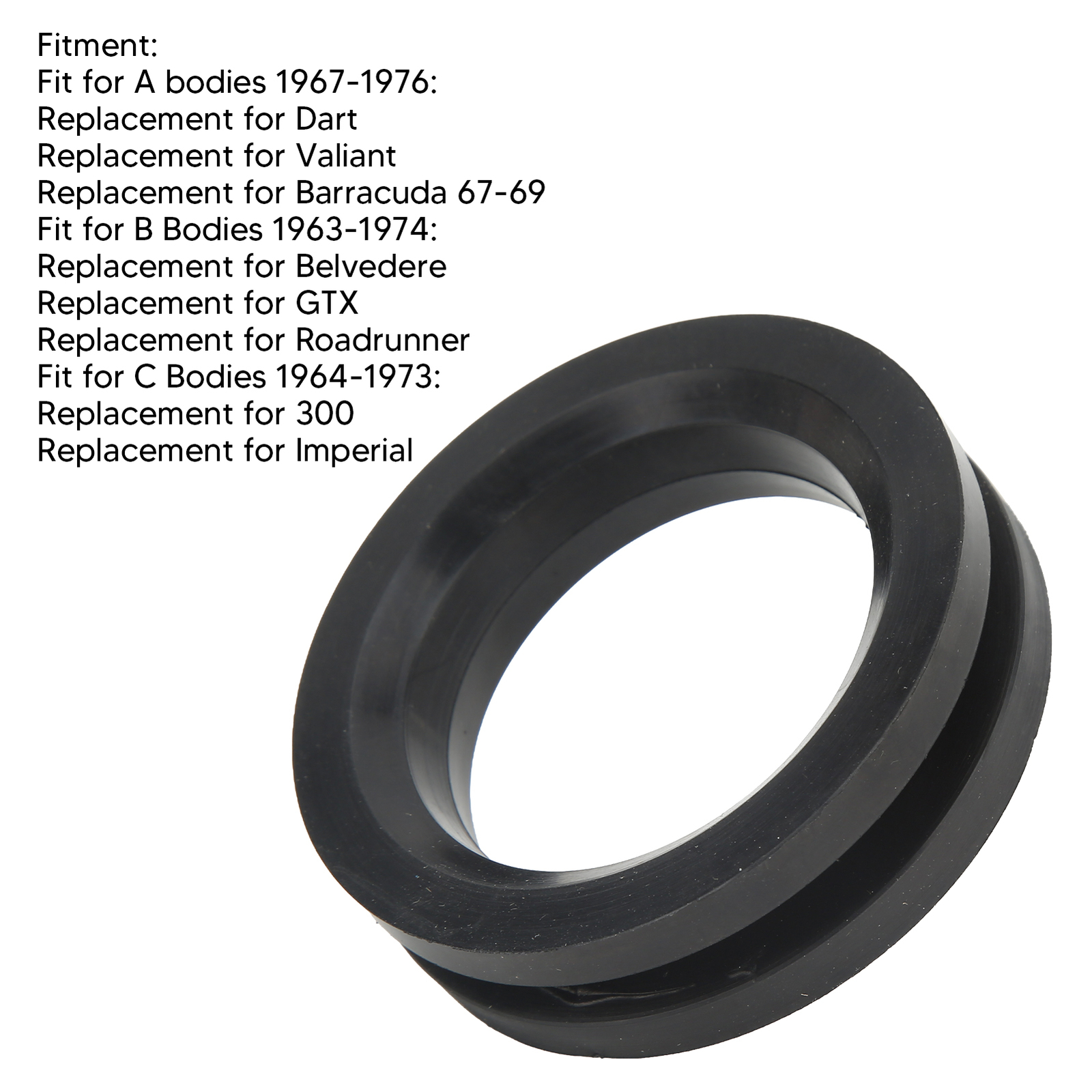Car Fuel Tank Neck Grommet Rubber 2880481 2203472 Gas Filler Tube For A ...