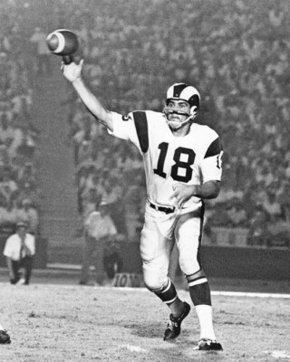 Los Angeles Rams ROMAN GABRIEL 8x10 Photo NFL Football Print Poster | eBay