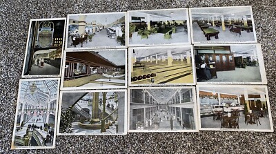11 1915-20's era Plankinton Arcade, Milwaukee Postcards Billiards ...
