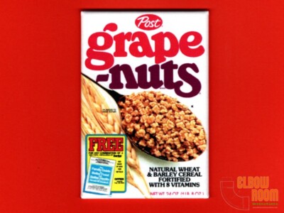Post Grape-Nuts cereal vintage box art 2x3" fridge/locker magnet | eBay