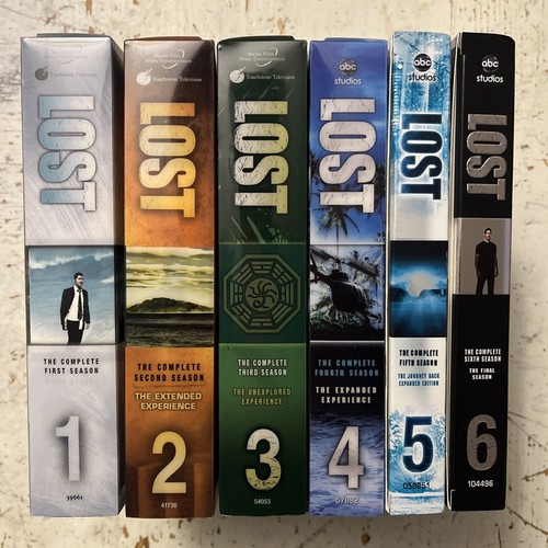Lost Complete Series 1-6 set seasons 1 2 3 4 5 6 DVD lot Must See ...