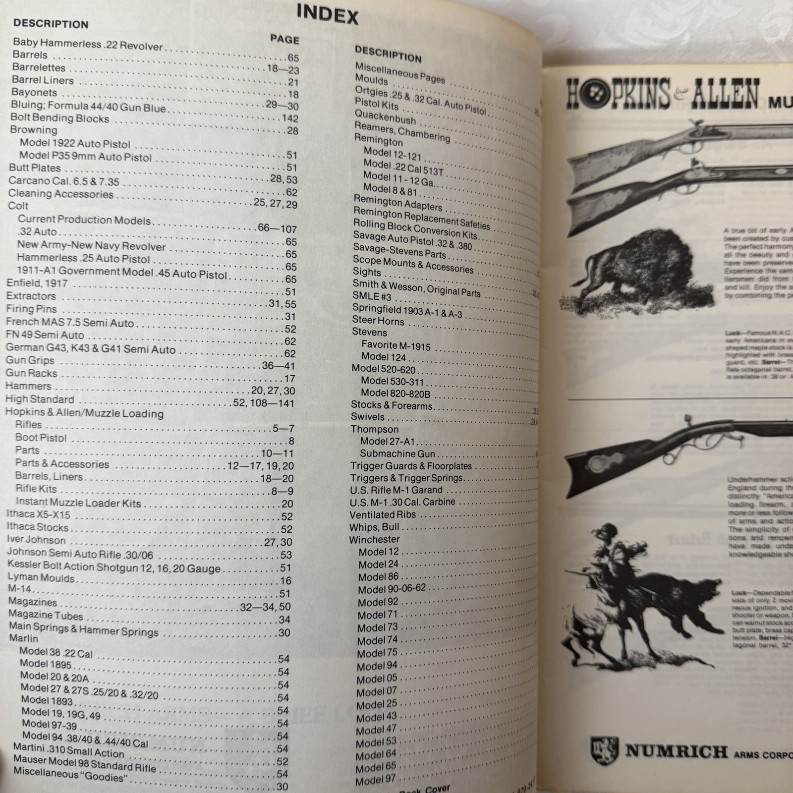 Lot Of 3: Numrich Gun Parts Catalog Lot (1973 No.3, No.5 & No.7 ...