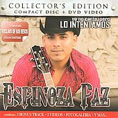 Yo No Canto, Pero Lo Intentamos by Espinoza Paz (CD, Jan-2010, 2 Discs ...